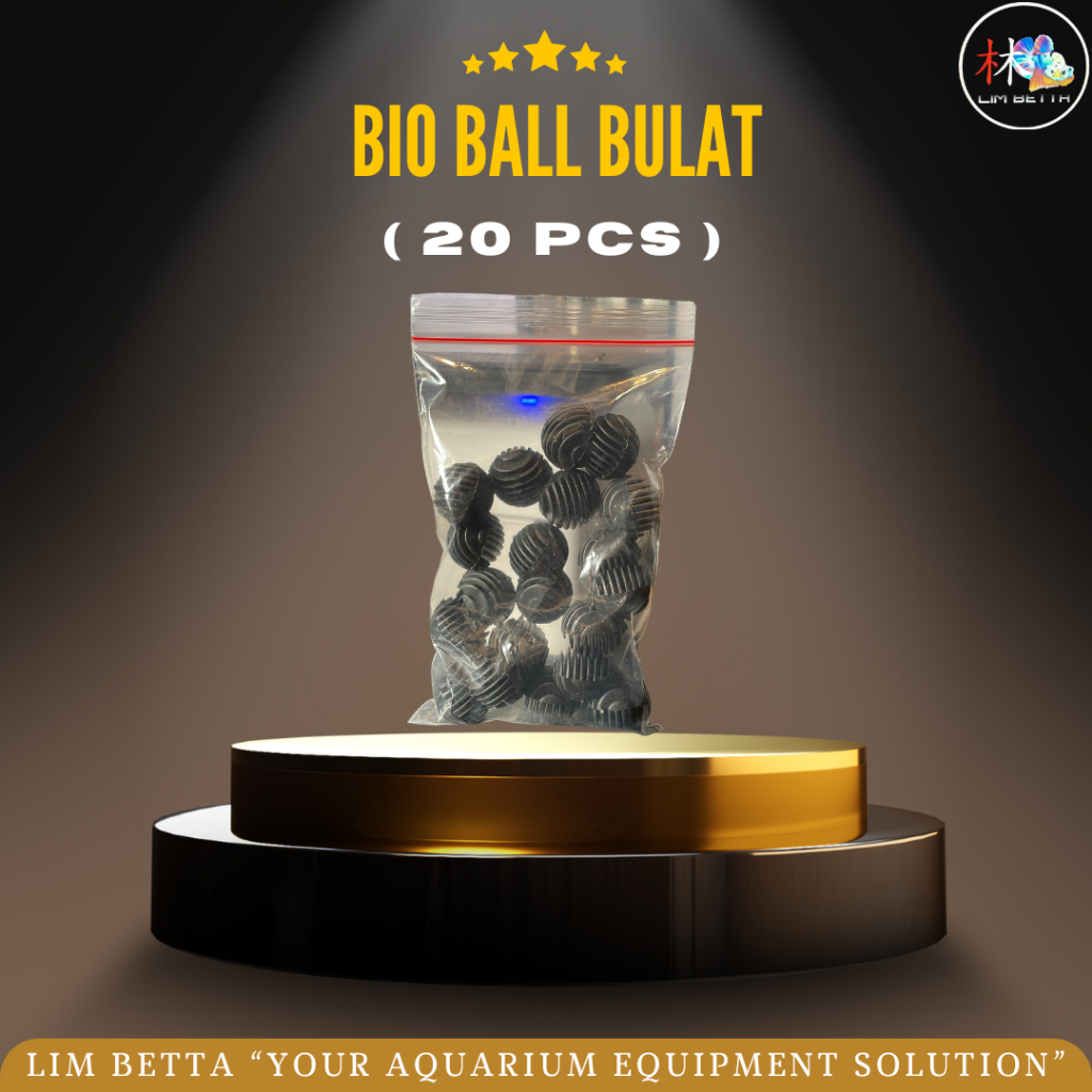 Jual ( 20 PCS ) BIO BALL BULAT / Bioball isi 20 pcs / bioball media ...