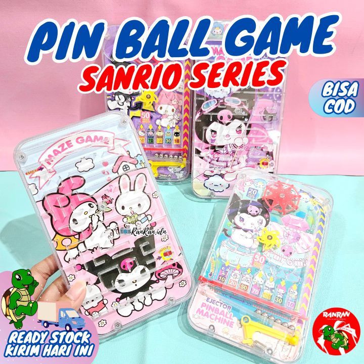 Jual Pin Ball Sanrio/ Game Bola Sanrio/ Maze Game/ Ball Game Sanrio ...