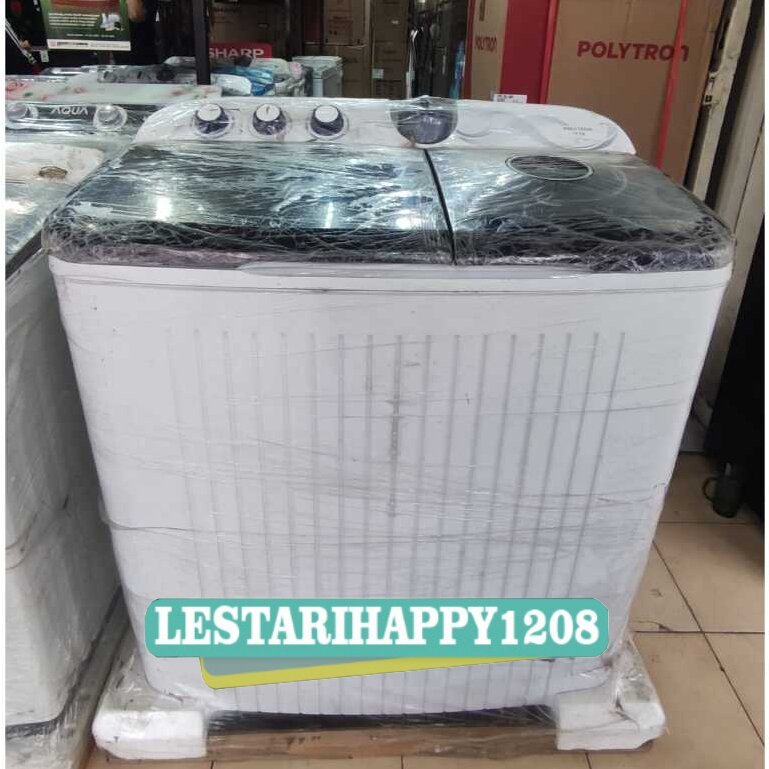 Jual Mesin cuci 2 tabung Polytron Primadona Giant 12 Kg PWM 1203 ...