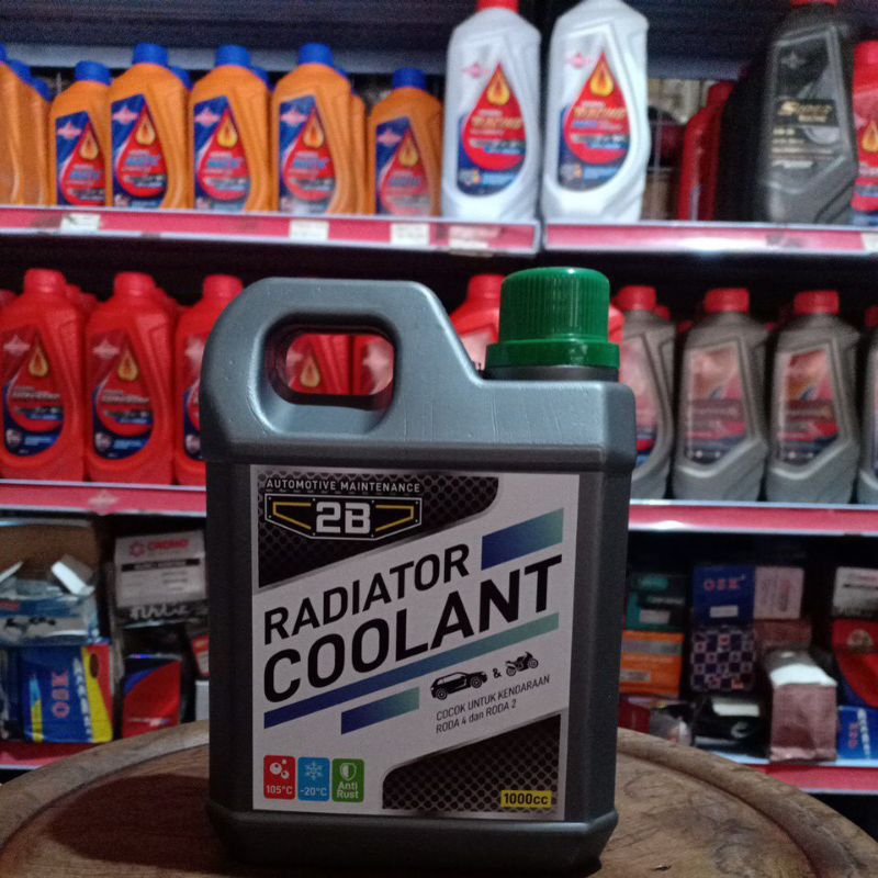 Jual Air Radiator Coolant 2B 1Liter | Shopee Indonesia