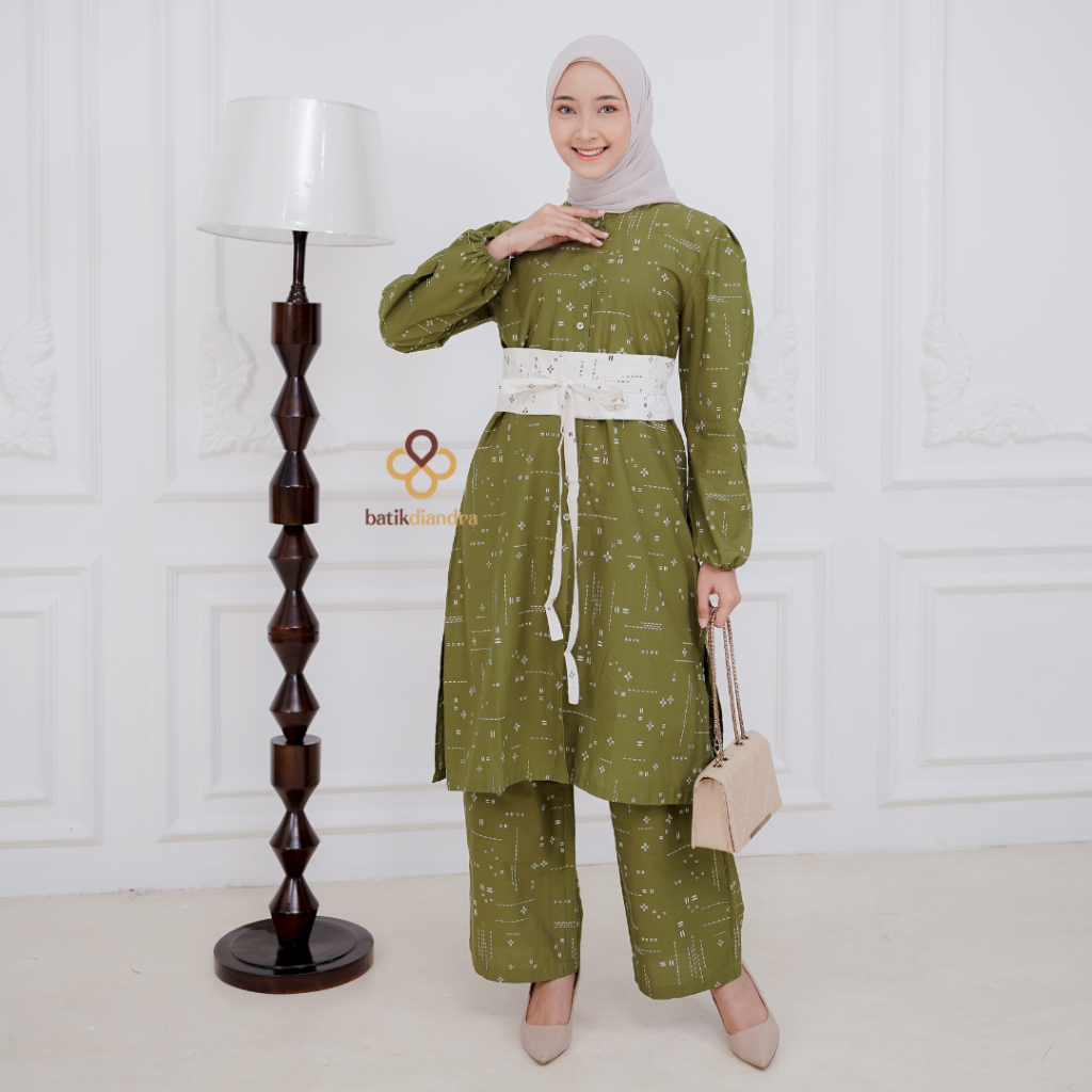 Jual Batik Tunik Atasan Wanita Kekinian Baju Kerja Modern Couple by ...