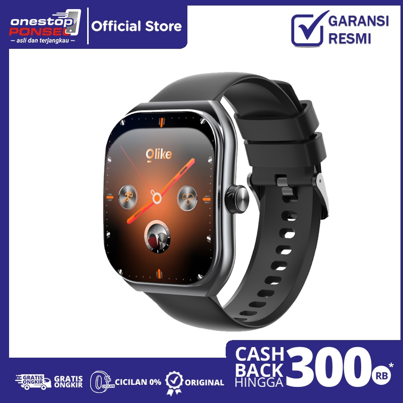 Jual Smartwatch Olike Lumi R1 2.01" IP68 Curved HD Display Garansi ...