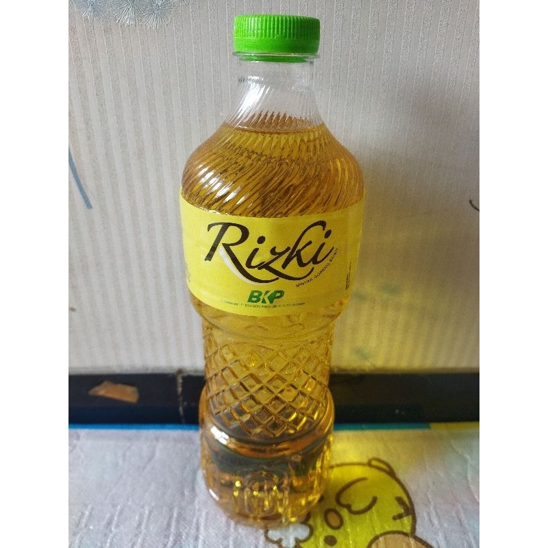 Jual Minyak Goreng Rizki 1 liter (800ml) kemasan botol | Shopee Indonesia
