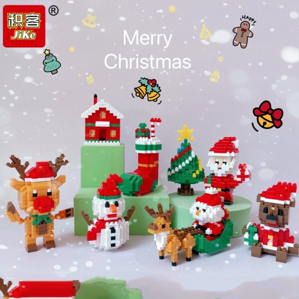 Jual Mainan Jike Petit Block Mini Building Nano Block 3D Puzzle ...