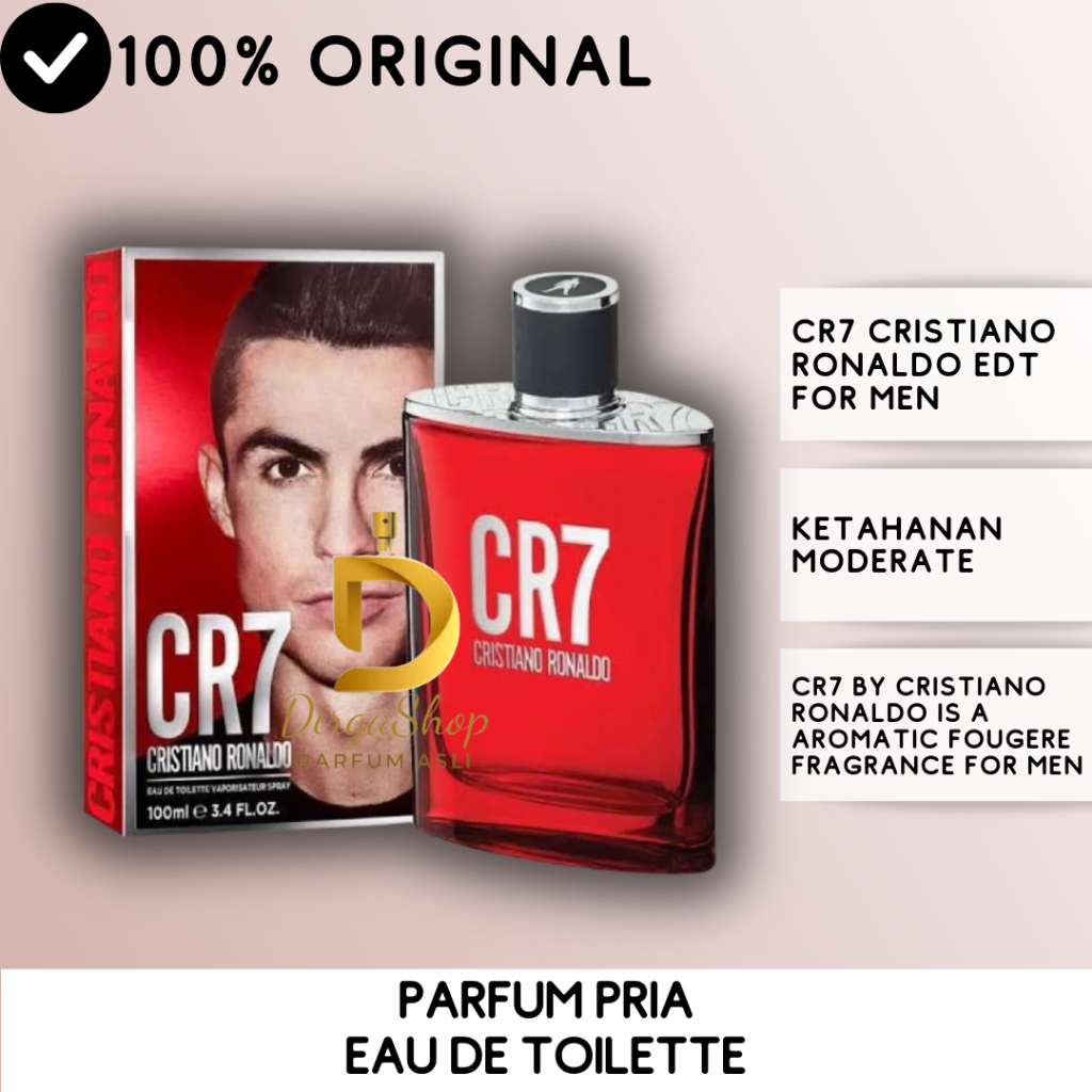 Jual CR7 Cristiano Ronaldo EDT For Men | Shopee Indonesia