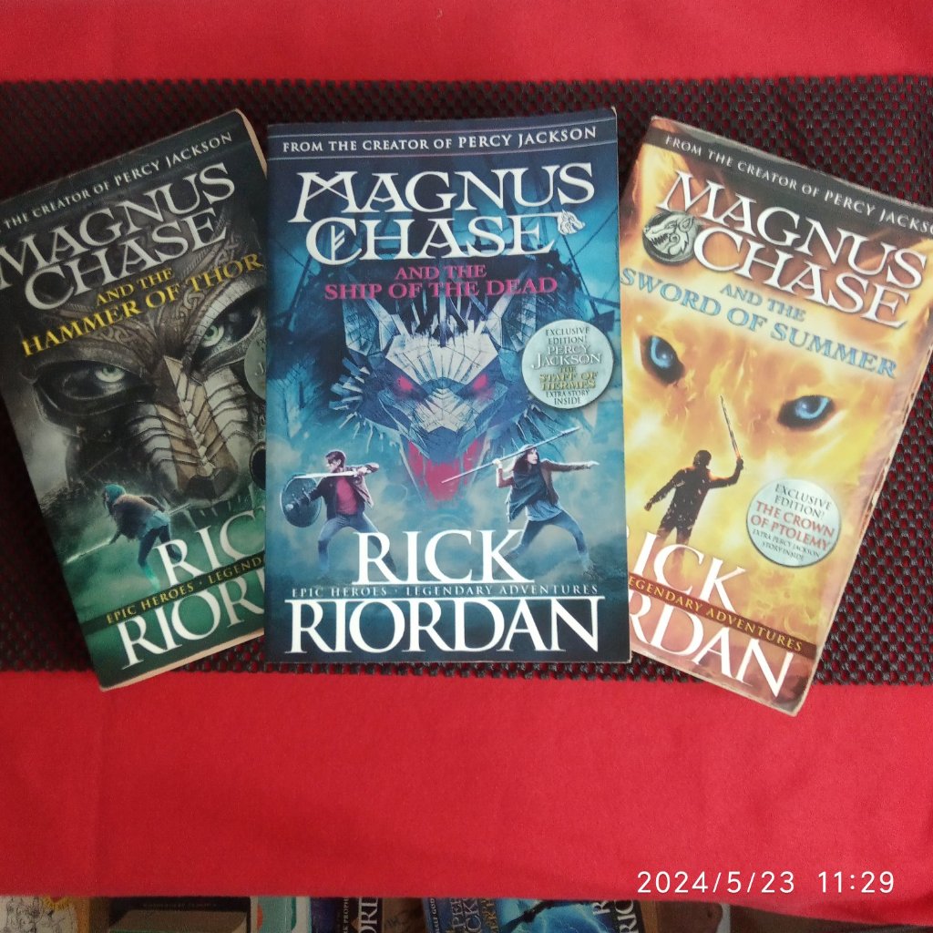 Jual Magnus Chase Series - From The Creator of Percy jackson (English ...