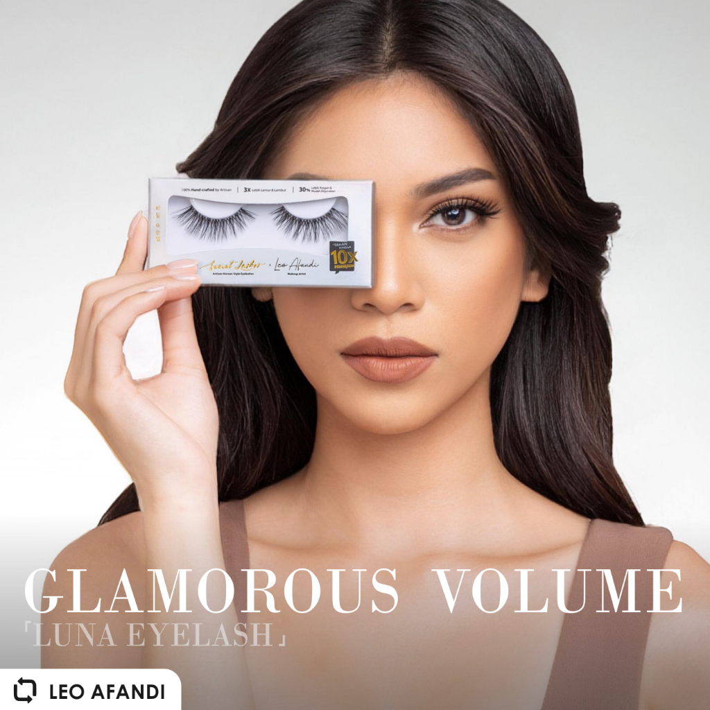 Jual Bulu Mata Palsu Secret Lashes X Leo Afandi Collection Bulu Mata ...