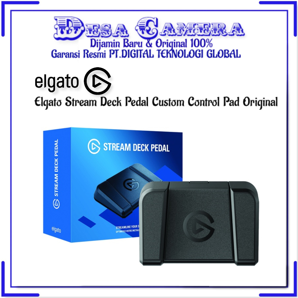 Jual Elgato Stream Deck Pedal Custom Control Pad Original | Shopee ...