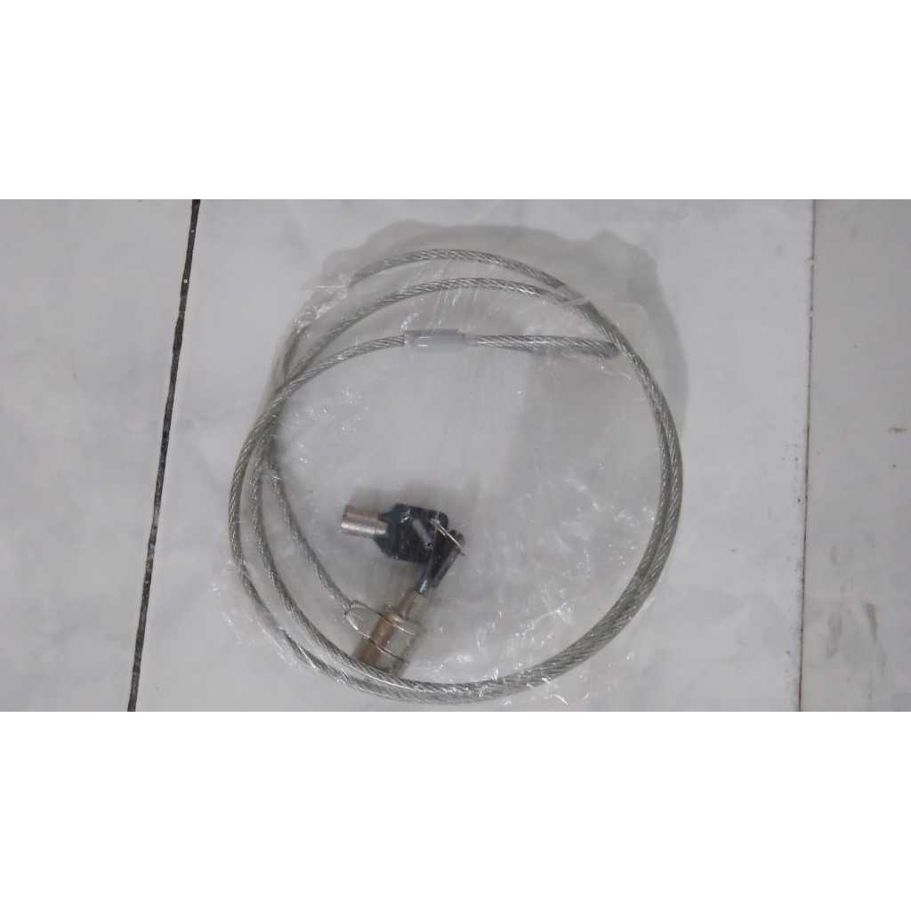 Jual Kabel Gembok laptop kunci manual | Shopee Indonesia