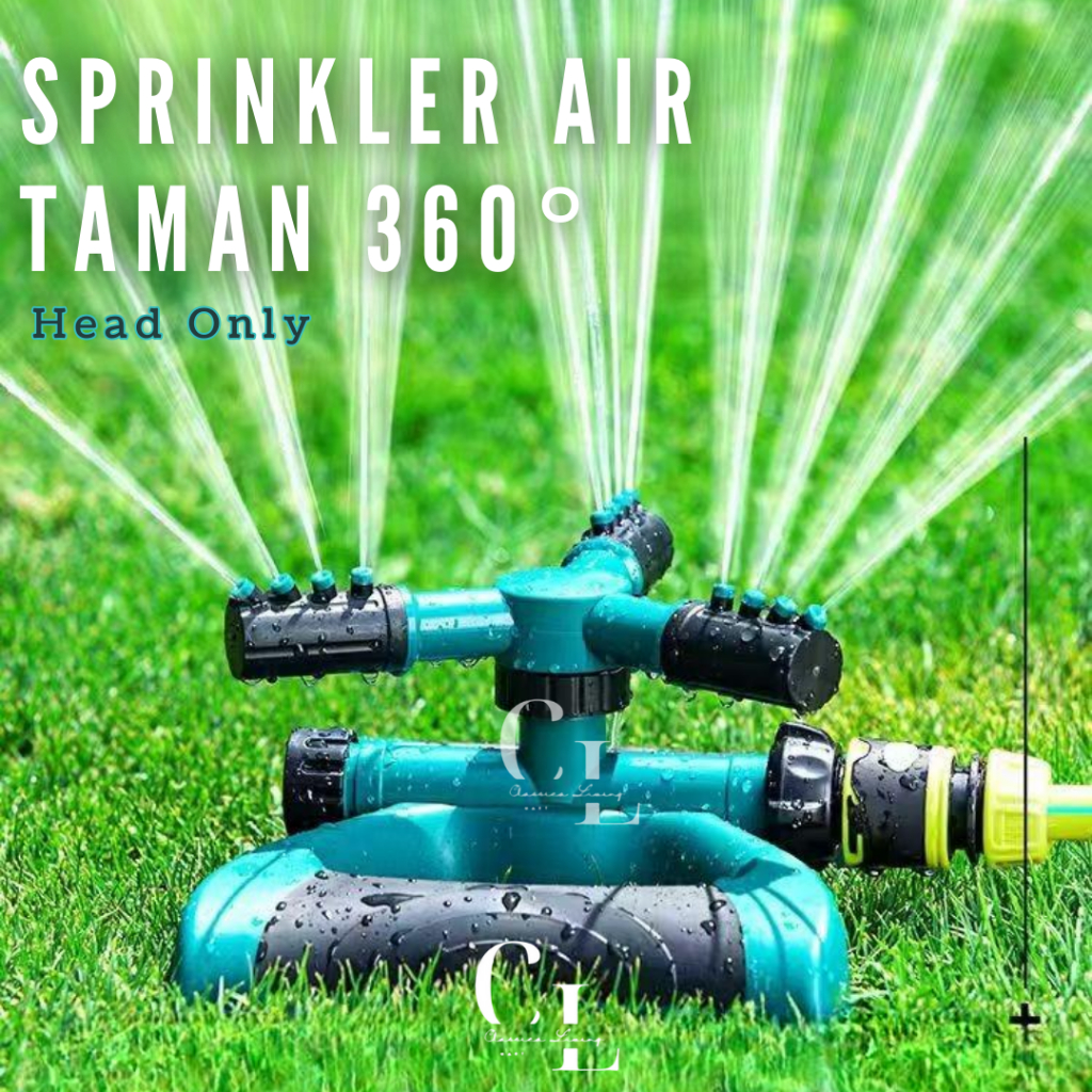 Jual [CLM] Penyiram Tanaman Otomatis 360 Derajat / 3 Sprinkler Spray ...