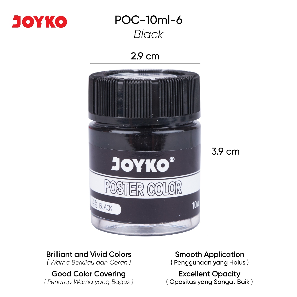 Jual Poster Color Cat Poster Joyko POC-10ML-6 | Shopee Indonesia