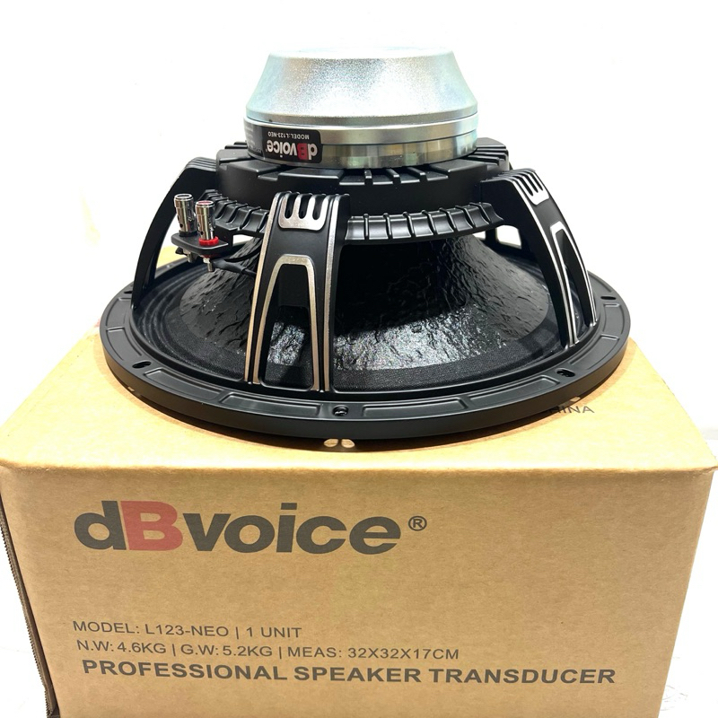 Jual Speaker Component dbVoice L 123 NEO Original 12 inch Komponen L123 ...