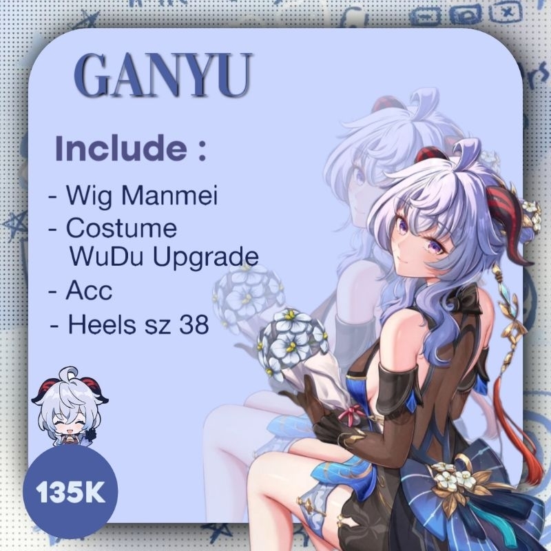 Jual Rental Ganyu Skin Twilight Blossom | Shopee Indonesia