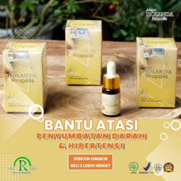 Jual Holanda Propolis Asli 100% Original Obat Hipertensi Kolestrol ...