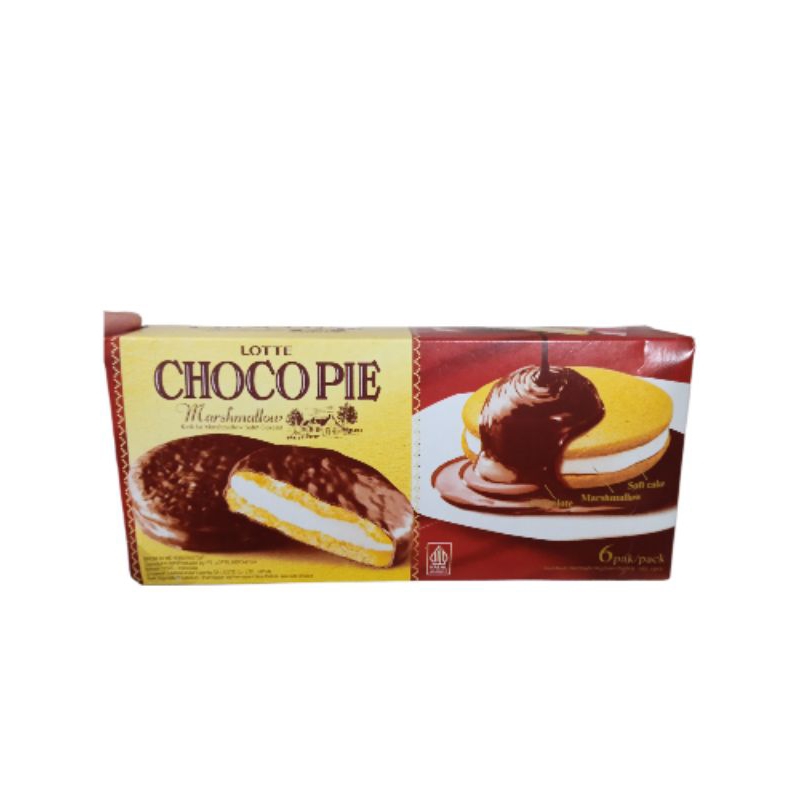 Jual Lotte Chocopie Marshmallow 156g Isi 6x28g | Shopee Indonesia