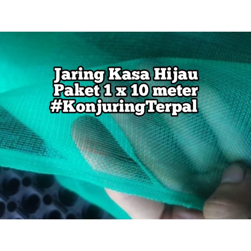 Jual Jaring Kasa Hijau/Jaring BSF Paket 1 x 10 meter Murah | Shopee Indonesia
