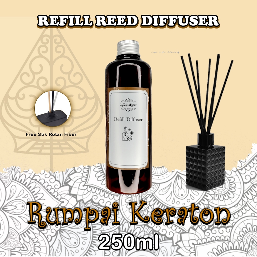 Jual Rumpai Keraton Refill Reed Disffuser 250ml Isi Ulang Pengharum Aroma Bunga Rampai | Shopee ...