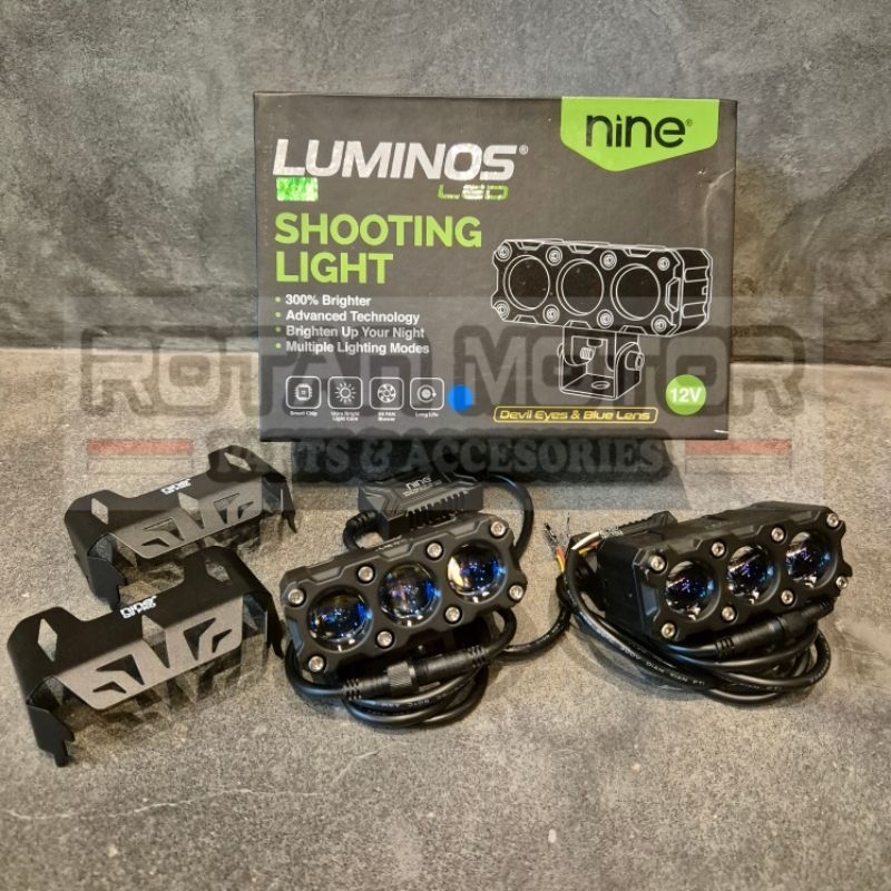 Jual Mini Projie Luminos Q9 Pro Triple Lens Blue Lens Q9 PRO / LUMINOS ...