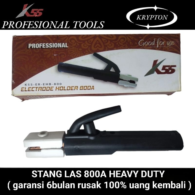 Jual K55 stang las / tang las heavy duty 200A / 800A jaminan asli ...