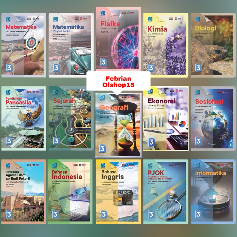 Jual BUKU PAKET KURIKULUM MERDEKA SMA/MA KELAS 12 (XII) GRAFINDO MEDIA PRATAMA | Shopee Indonesia