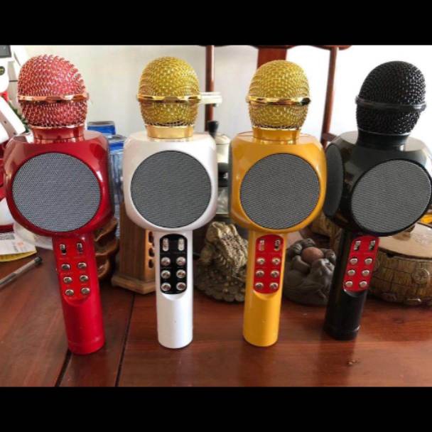 Jual JHC Mic bluetooth WS 1816 speaker wireless mic smule ws 1816 disco mic karaoke WS1816 ...