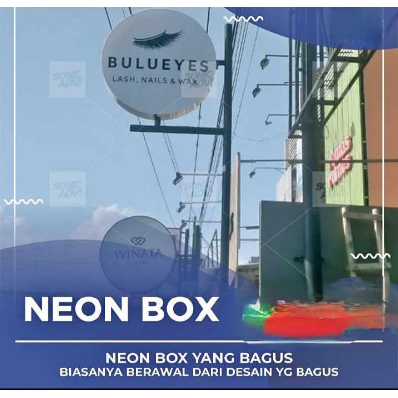 Jual tiang stainless steel neon box UK 3 m | Shopee Indonesia