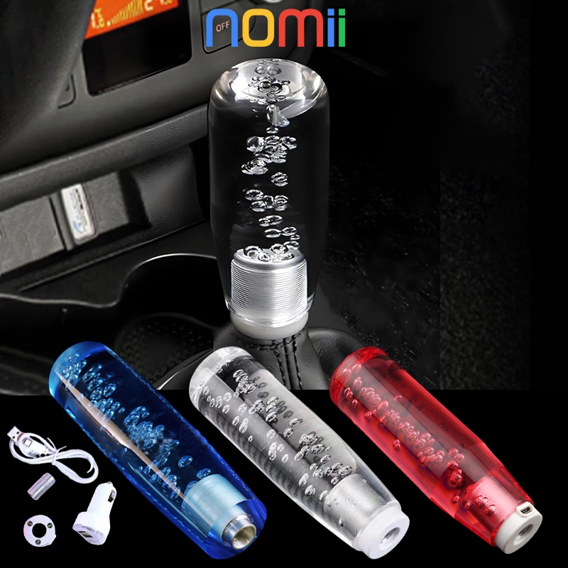 Jual Multicolor Shift Knob Led 15cm Model Terbaru Knop Perseneling ...