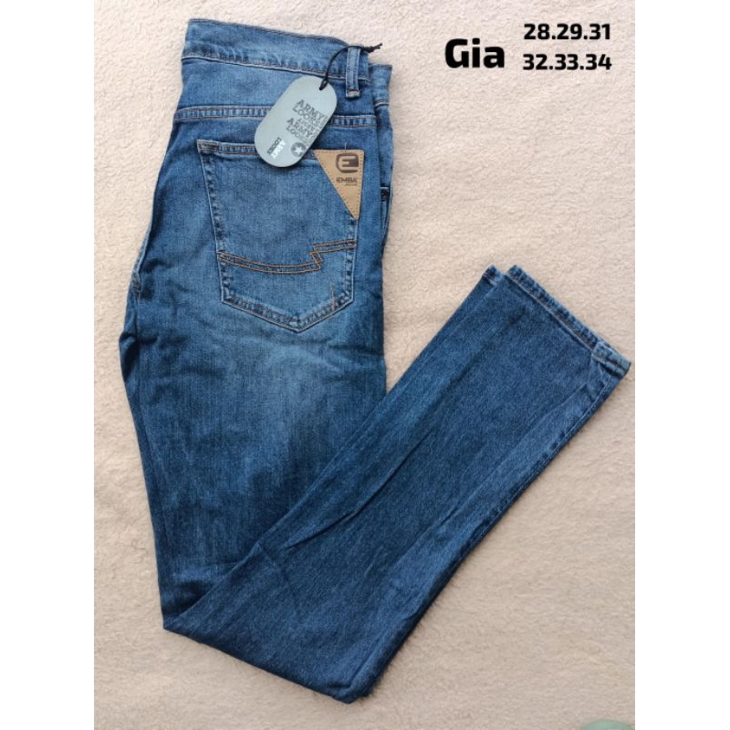 Jual Celana panjang Emba model jeans lansung dari pabrik. | Shopee ...