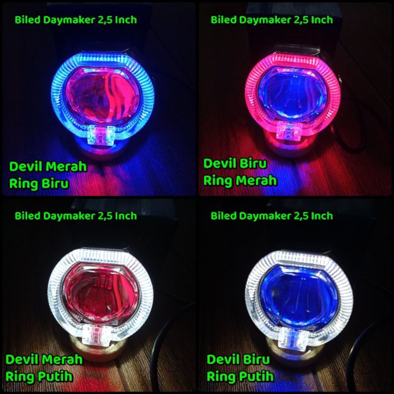 Jual Lampu Biled Daymaker 2.5 Inch Sports Day Universal | Shopee Indonesia
