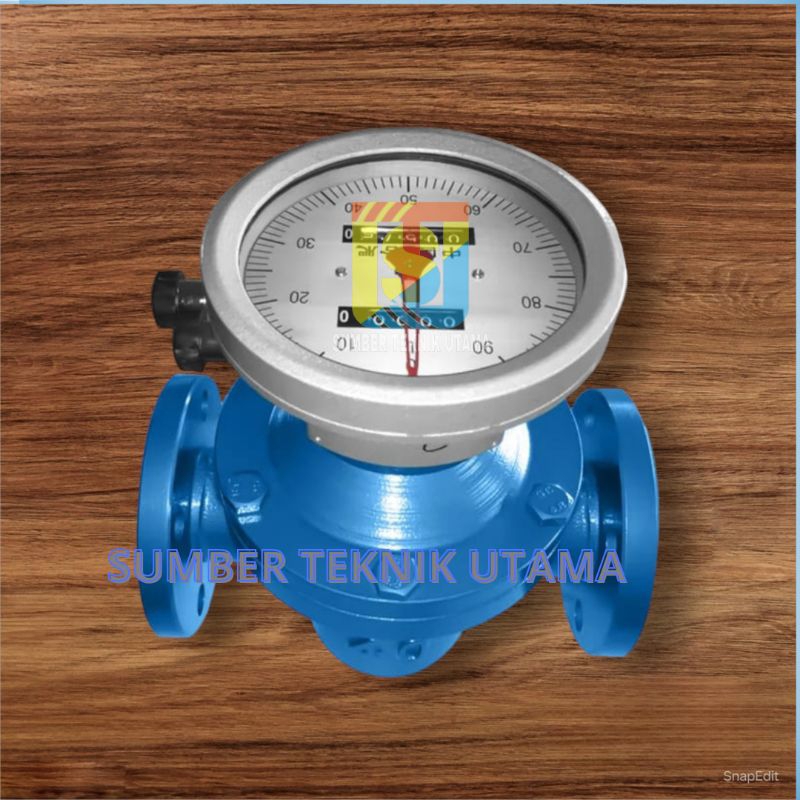 Jual Flow Meter Solar Oval Gear 4inc Flow Meter Flange 4Inc DN100 ...