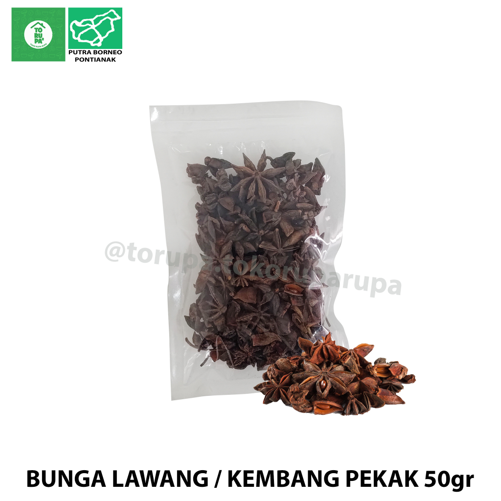 Jual Bunga Lawang Kering 50gr / Kembang Pekak / Bumbu Rempah Dapur ...