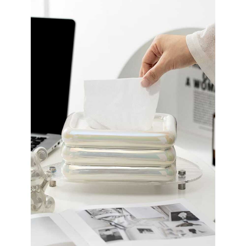 Jual Littleapple_O Kotak Tissue / Kotak Tissue Gold / Tempat Tissue ...