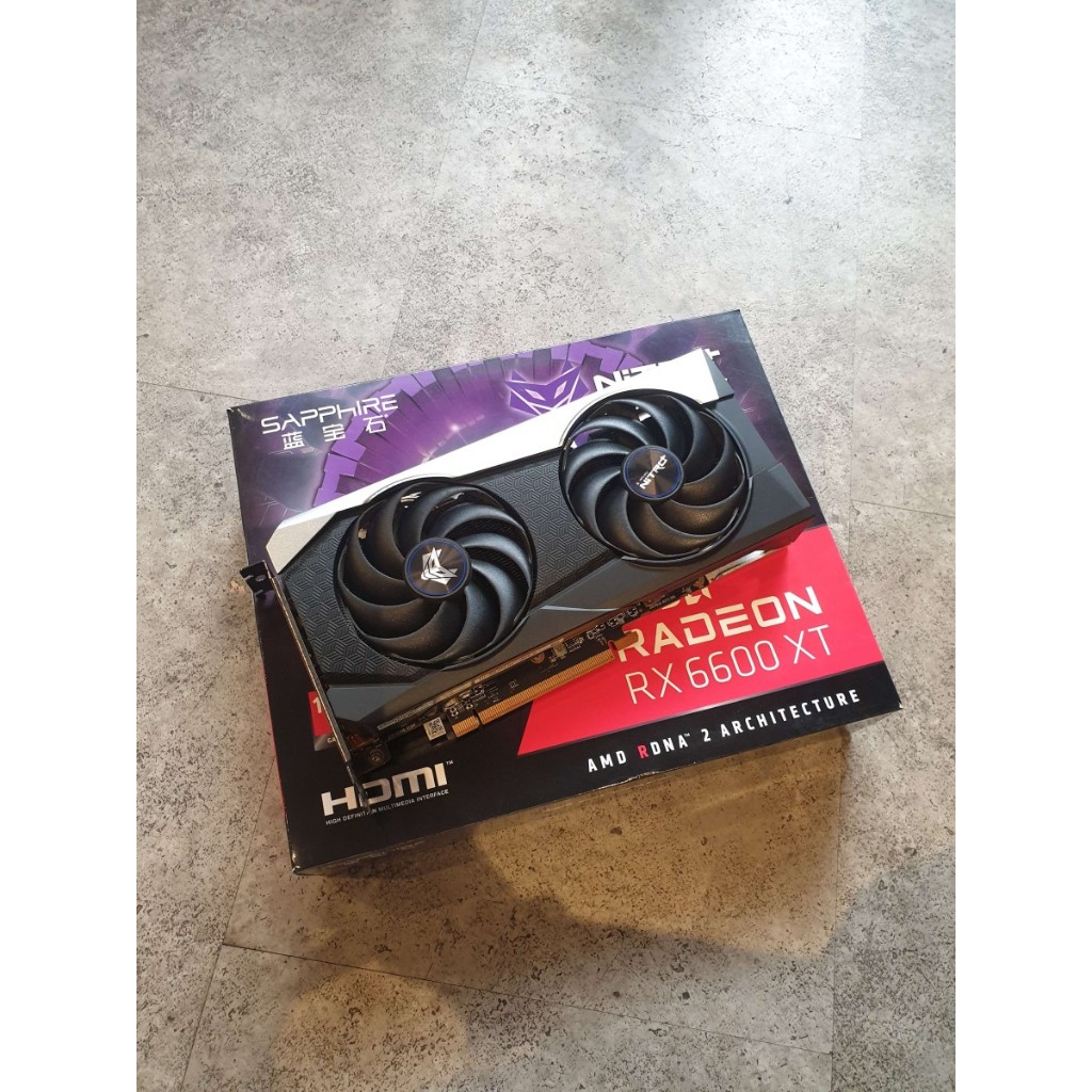 Jual SAPPHIRE NITRO+ RX 6600 XT 8GB GDDR6 RADEON VGA / RX 6600XT ...