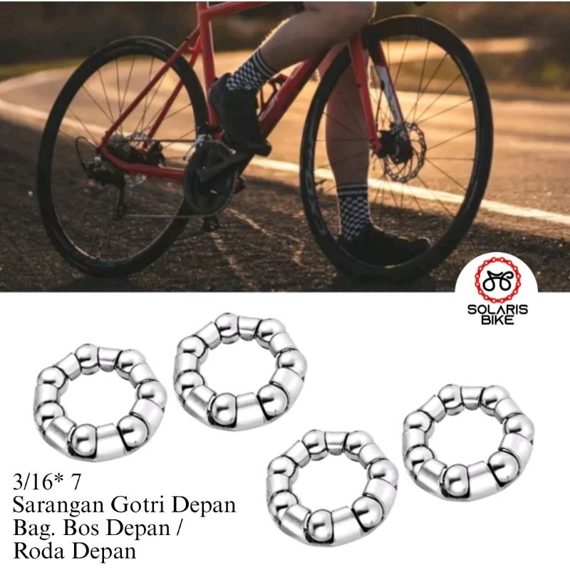Jual Gotri 3/16 x 7 Sarangan Gotri Pelor Hub Depan Sepeda BMX Mini MTB ...