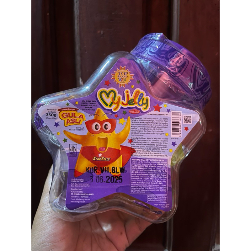 Jual My jelly wong coco 350g isi 25cups | Shopee Indonesia