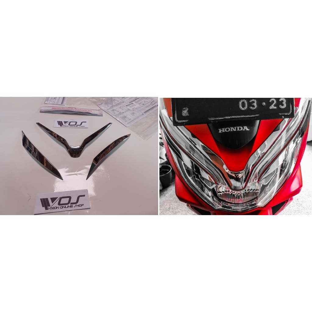 Jual garnis HEADLAMP HIASAN LAMPU DEPAN HONDA PCX 150 K97 ORIGINAL ...