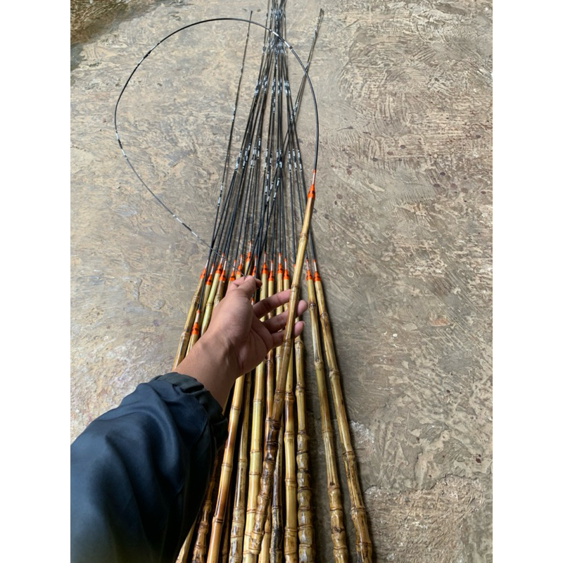 Jual JORAN PANCING FIBER LENTUR GAGANG BAMBU CENDANI 120cm | micro ...
