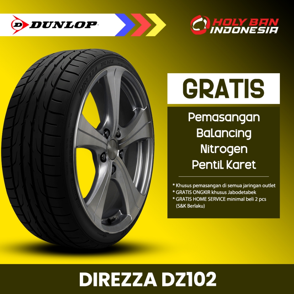 Jual DUNLOP 215/50 R17 91V DIREZZA DZ102 | Shopee Indonesia
