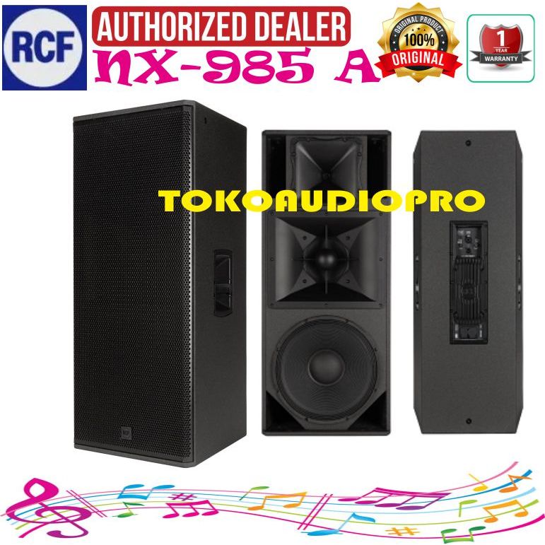 Jual Speaker RCF NX 985-A Original Speaker Aktif 3 Way 2100 Watt RCF ...