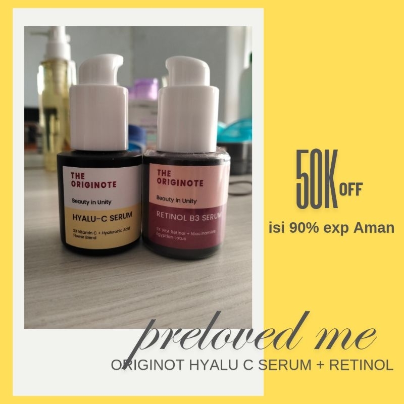 Jual THE ORIGINOT SERUM Vitamin C & Retinol | Shopee Indonesia
