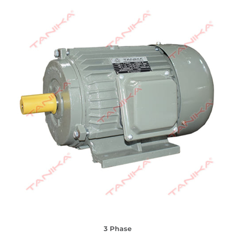 Jual Elektromotor Listrik Dinamo Tanika 2 HP 3 Phase 1400 RPM Putaran Lambat | Shopee Indonesia