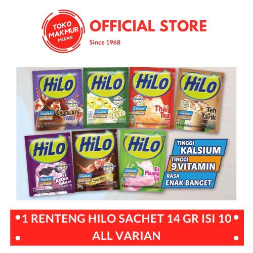 Jual 1 RENTENG HILO SACHET ISI 10 SACHET | Shopee Indonesia