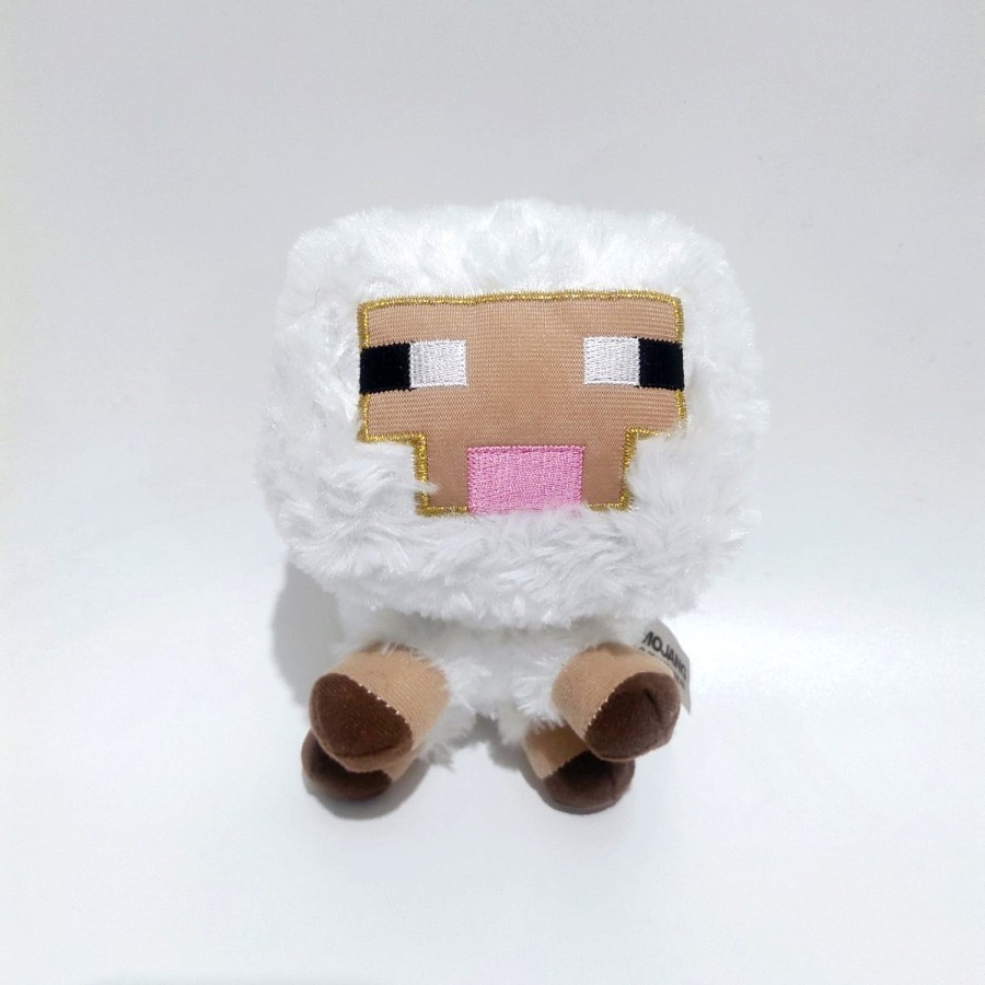Jual Boneka Minecraft Original Mojang Boneka Domba SHeep Minecraft Doll ...