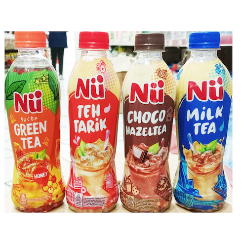Jual Nu Minuman Teh Botol - Teh Tarik 330ml / Green Tea 330ml 450ml ...