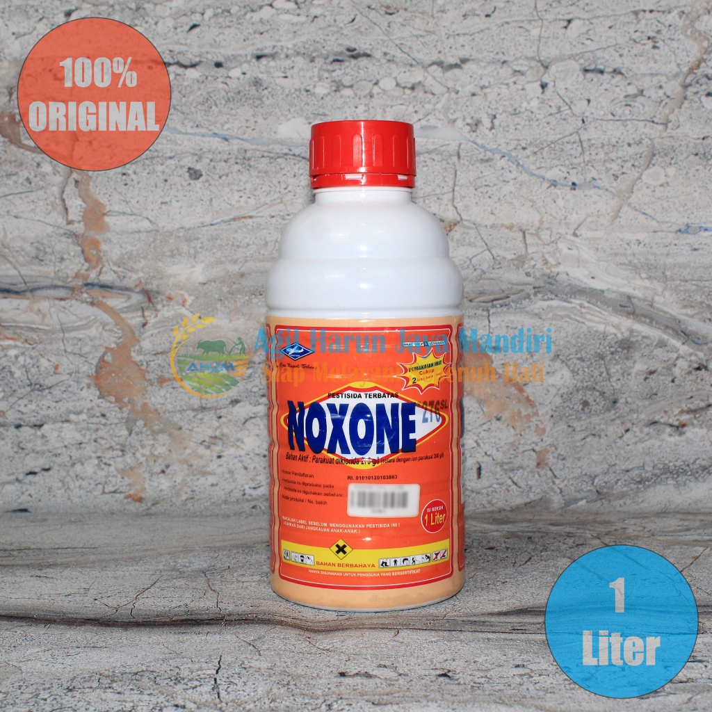 Jual HERBISIDA PARAKUAT NOXONE 276 SL 1 LITER HERBISIDA KONTAK PEMBASMI ...