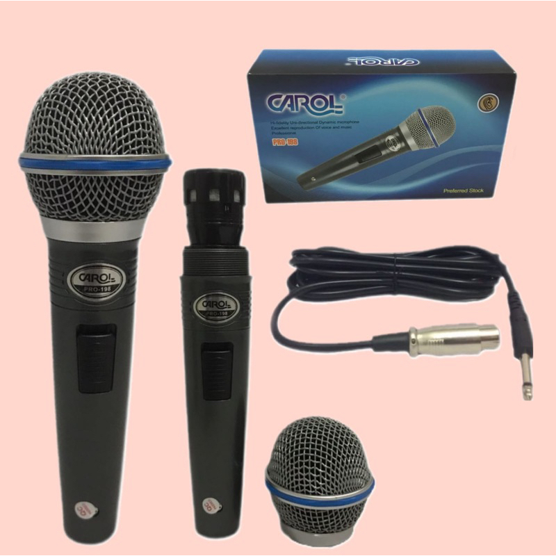 Jual MICROPHONE CAROL PRO 198 | Shopee Indonesia