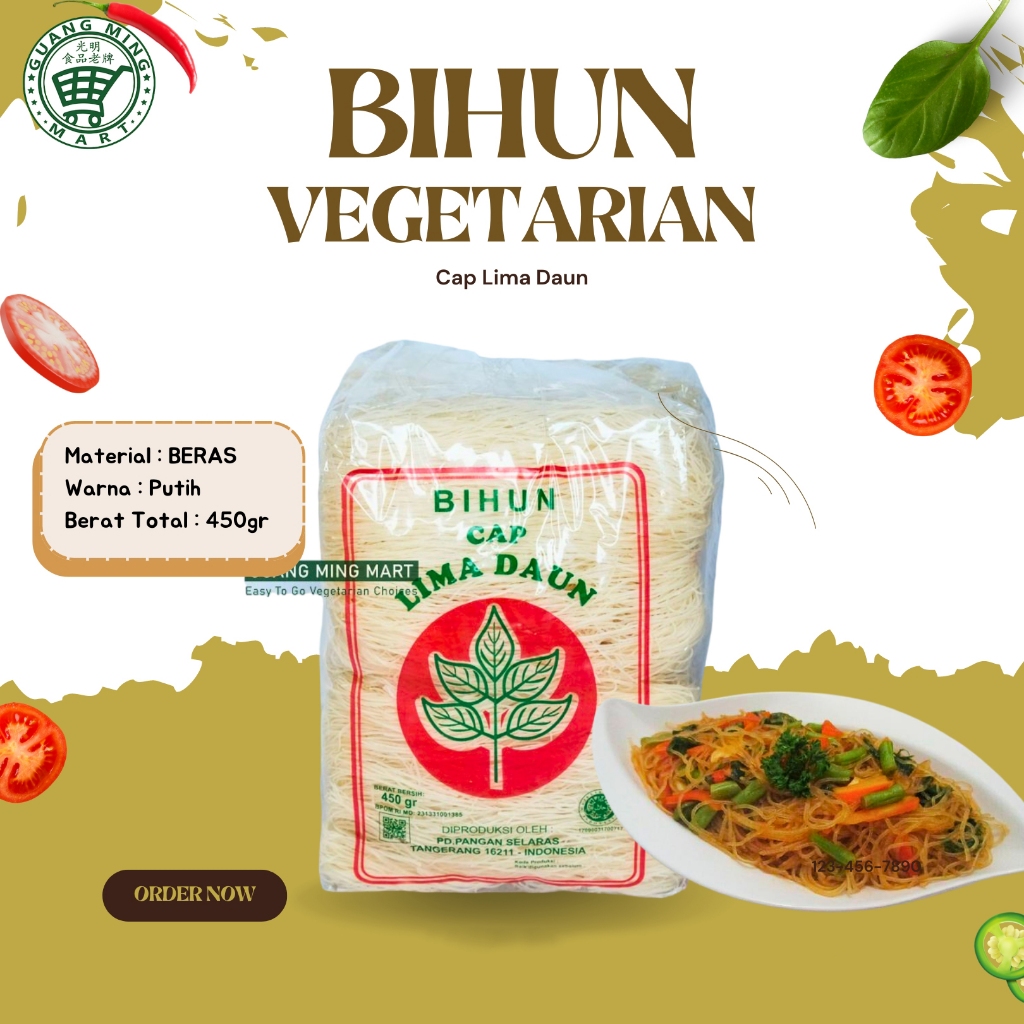 Jual Bihun Cap Lima Daun 450gr Premium Quality | Shopee Indonesia