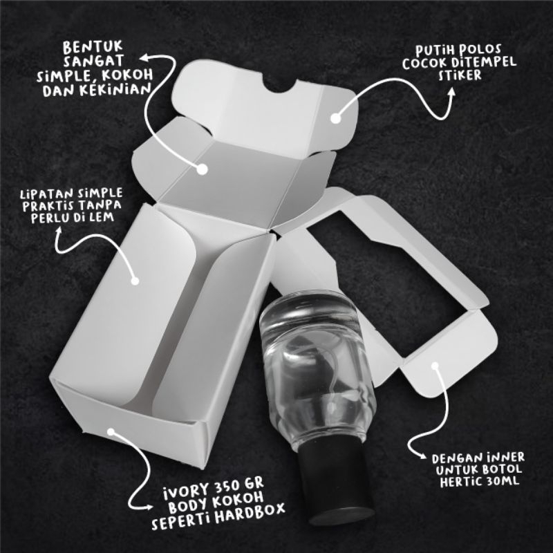 Jual EARLOCK BOX untuk botol parfum model hertic 30ml | Shopee Indonesia