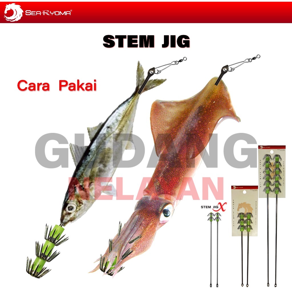 Jual Pancing Cumi Garong - Merk Searyoma - Stem Steel Jig - Harga 1 ...