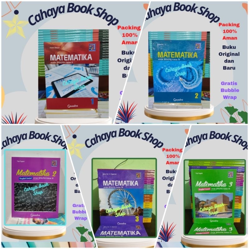 Jual Buku Matematika ( Lanjut)Kelas 10,11,12 SMA/MA Kurikulum Merdeka Quadra | Shopee Indonesia